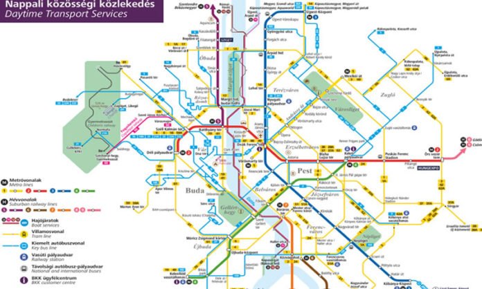 Mapas de Budapest
